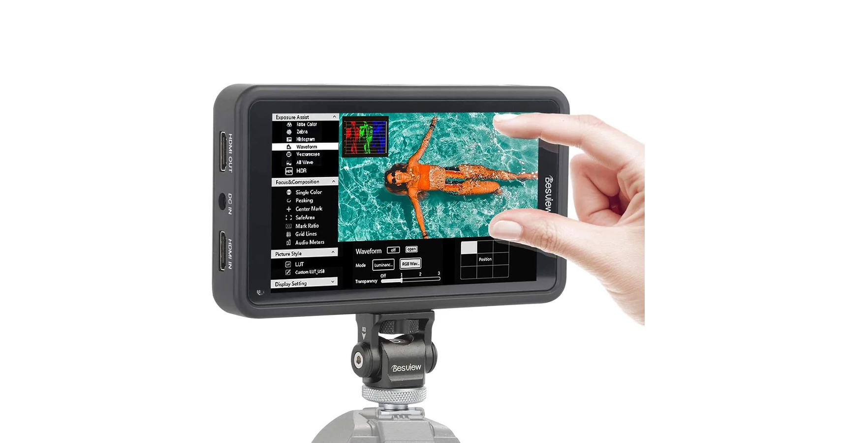 Bestview R5 kontroll monitor - Bestview - Photoking.hu